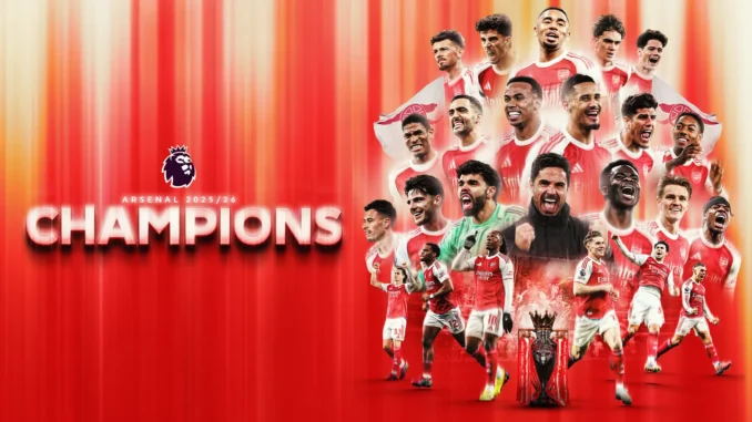 Arsenal Are Premier League Champions 2026: The Parade Date, The History ...
